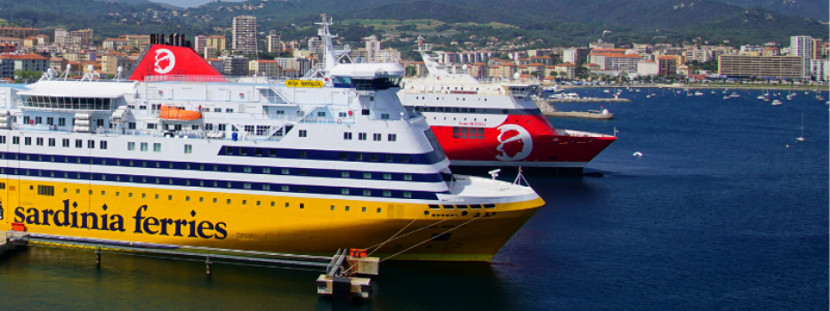 Ferry to Sicily // all options captured: map, routes, sailings
