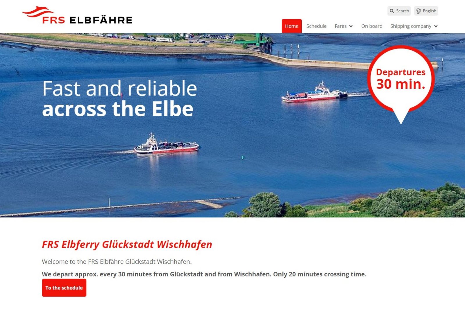 Elbe Ferry crossing - Your #1 Guide - Ferrygogo UK