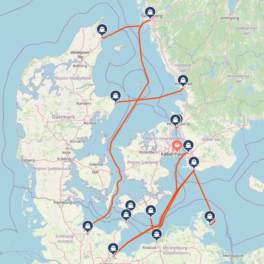 Ferries to Sweden: The crossings captured- Ferrygogo UK